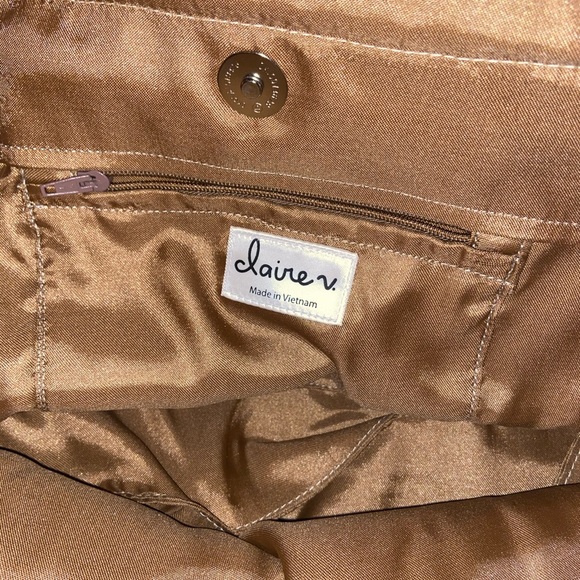 claire v | Bags | Rare Claire V Gold Detailed Mini Bag | Poshmark